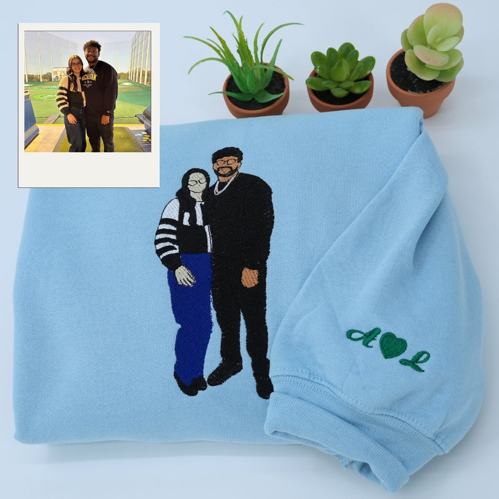 Girlfriend Custom Hoodies | GF Embroidered Sweatshirts
